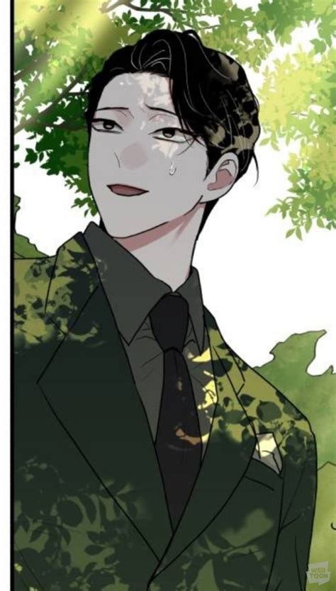 만화 휘 남성 모습 너무 내 취향이야