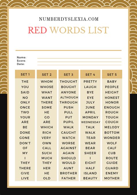 Red Words Artofit