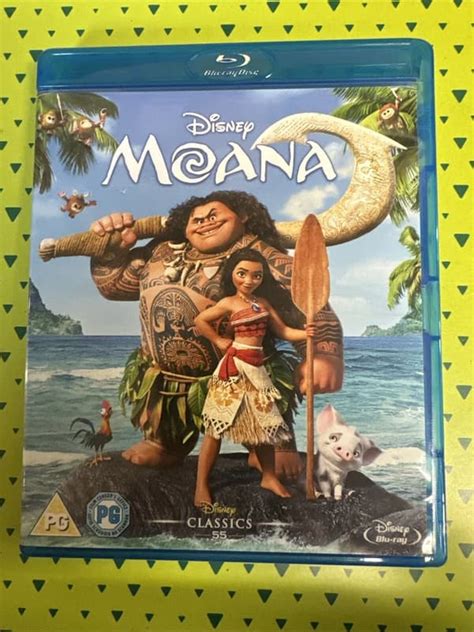 Moana Disney Un Blu Ray Brand New Cdon