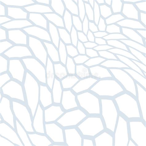 Abstract Pattern Of Distorted Shapes The Geometric Movement Of Waves Stock Vector