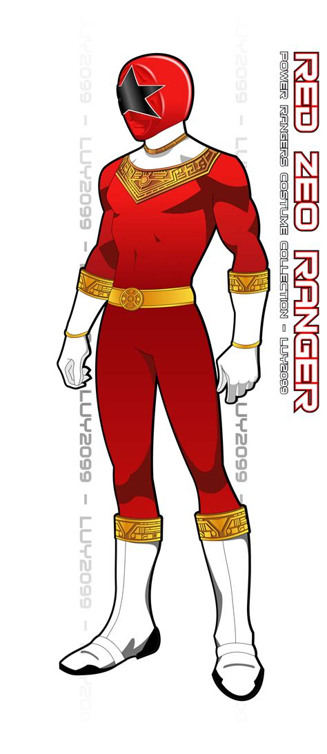 Zeo Red Ranger By Luy2099 On Deviantart