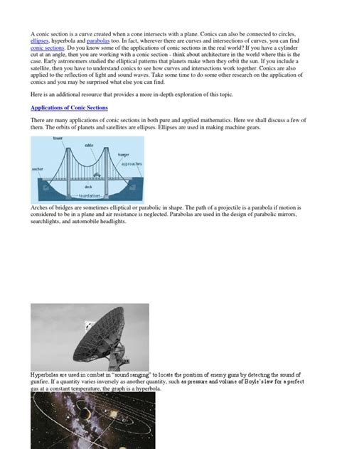application of conic sections pdf algebraic geometry geometric objects