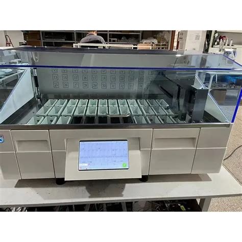 3 Rows Fully Automatic Histology Laboratory Equipment 36 Steps Slide Stainer Factory Staining