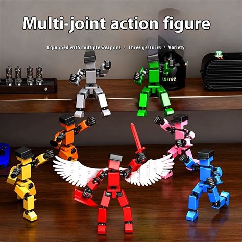 13 Action Figure Multi Jointed 13 Doll 3d Printed Toy Multi Jointed Movable Robot Toy Assembly