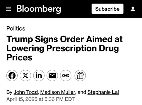 Trump Signs Order To Reform Medicare Drug Pricing Target Insulin Costs