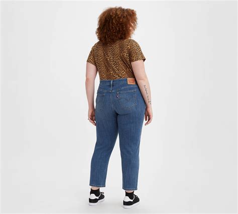 Boyfriend Womens Jeans Plus Size Dark Wash Levis® Us