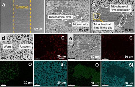 Friction Surface Morphology Of R Ms Composites A Low Magnification Download Scientific