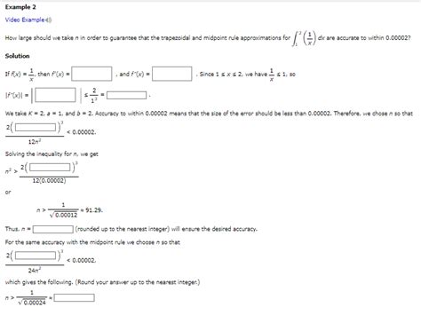 Solved I Am Unable To Solve The Calculus 2 Problem And I Am