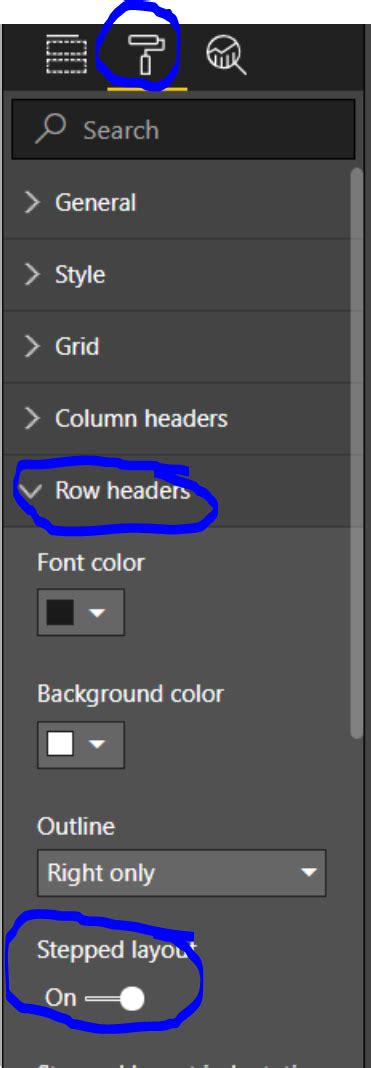 Solved Selective Field Categorization In A Matrix Visual Microsoft Fabric Community
