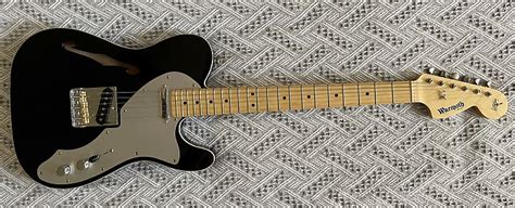 Squier Telecaster Thinline 2020 Black Reverb