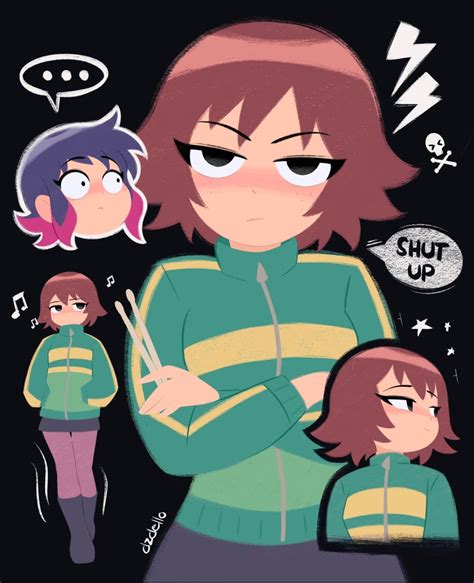 Ramona Flowers And Kim Pine Scott Pilgrim And More Drawn By Dzdello Danbooru