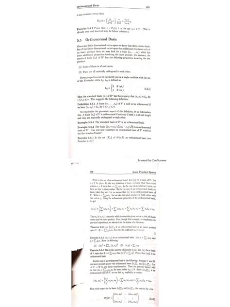 Orthogonal Basis Of Linear Abstract Algebra Pdf Orthogonal Basis Of Linear Abstract Algebra Pdf