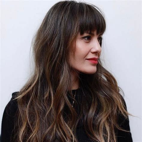 Shoulder Length Choppy Layered Haircuts With Bangs