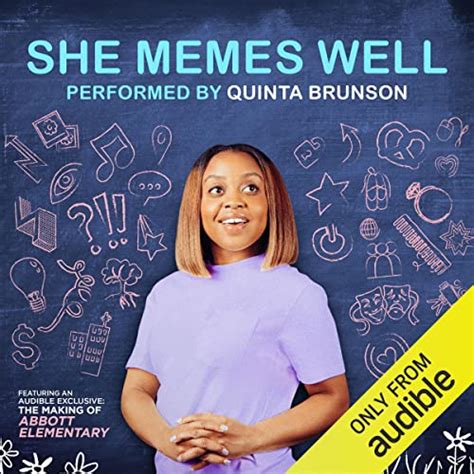 Quinta Brunson Audio Books Best Sellers Author Bio