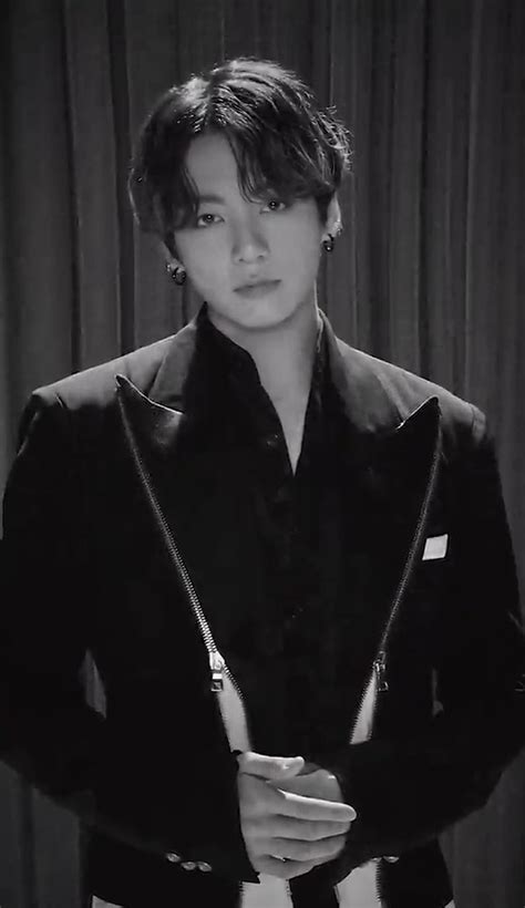 Jeon Jungkook Bts Handsome Army Collar White Kpop Street Fashion