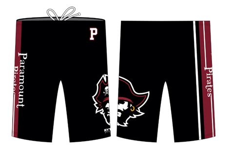 Paramount High School 2019 Swim Team Custom Mens Jammer Merch Farm