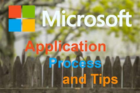 Inside The Microsoft Job Application Strategies And Insights