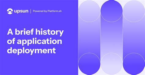The History Of Application Deployment Upsun