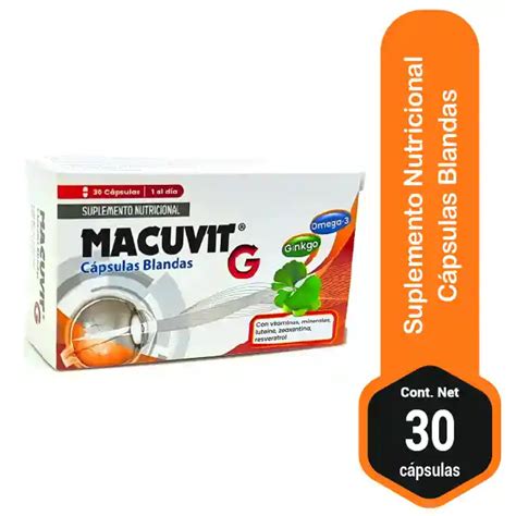 Macuvit G X 30 Cap Novafarmawimer