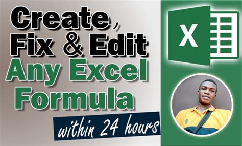 Create And Fix Any Excel Formula By Yoleamos Fiverr