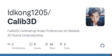 Github Ldkong1205 Calib3d Calib3d Calibrating Model Preferences For Reliable 3d Scene