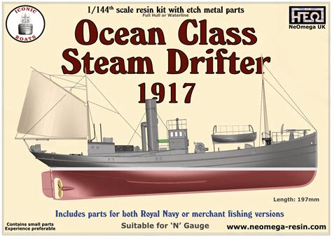 1144th Ocean Class Steam Drifter 1917