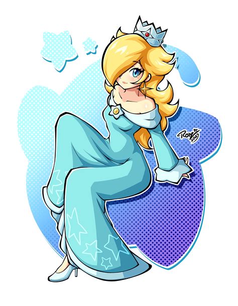 Rotze Rosalina Mario Series Nintendo Super Mario Galaxy Absurdres Commentary Commission