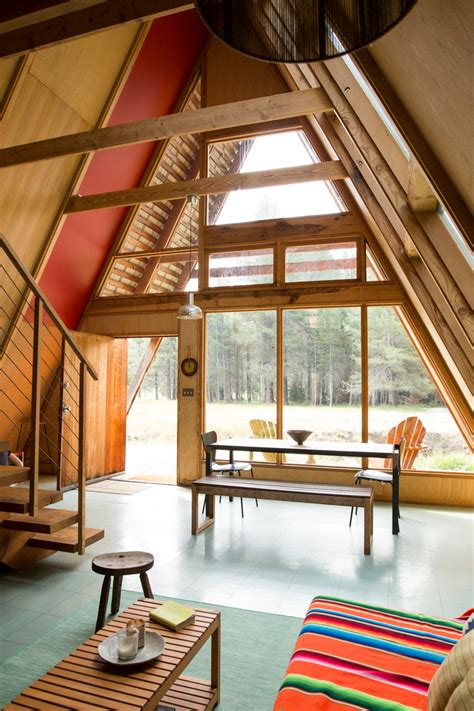 Triángulos A Frame House Modern Cabin A Frame Cabins