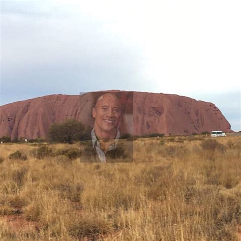 Dwayne The Ayers Rock Johnson Raww