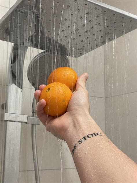 Uping My Vitamin C Intake R Showerorange