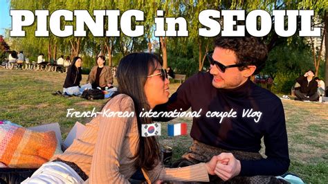 서울대 석박사생들의 고품격 한강 피크닉ㅎ🧺 I 박사생 Vlog I 국제부부 I 한프커플 🇫🇷🇰🇷 I 서울 여행 I 한강