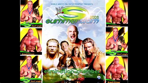 Summerslam 2003 A Look Back Wwe The Undertaker Goldberg Triple H
