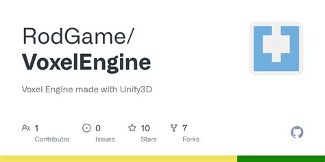 Github Rodgame Voxelengine Voxel Engine Made With Unity D