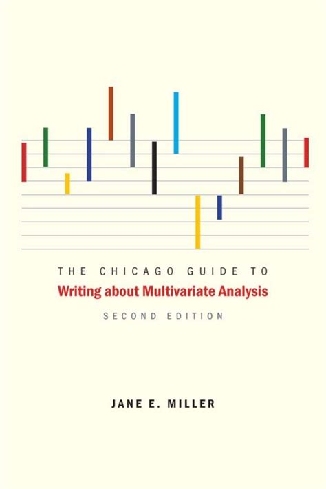 Ebook Pdfchicago Guide To Writing About Multivariate Analysis Second