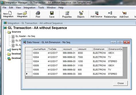Set Up A Gl Transaction Integration With Analytical Accounting In Dynamics Gp Dynamics Gp