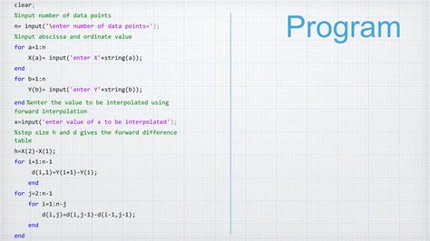 Newton Backward Interpolation Pptx