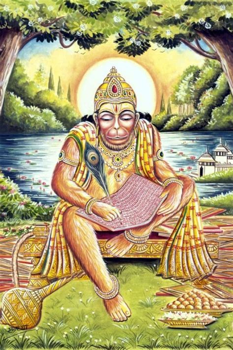 Hanuman Ji Had Written Hanumad Ramayana On Rocks With His Nails Way Before Valmiki Ramayana But