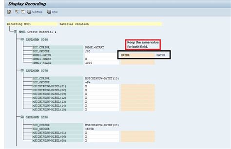 issue with batch recording method in lsmw sap community