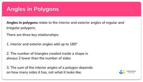 Angles In Polygons Gcse Maths Steps Examples And Worksheet