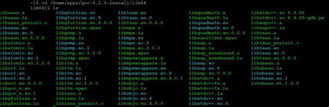 Shared Libraries Why Libgfortranso5 Is Not Located After Upgrade To