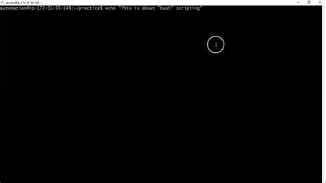 Advanced Usage Of Echo Command Bash Shell Scripting Youtube