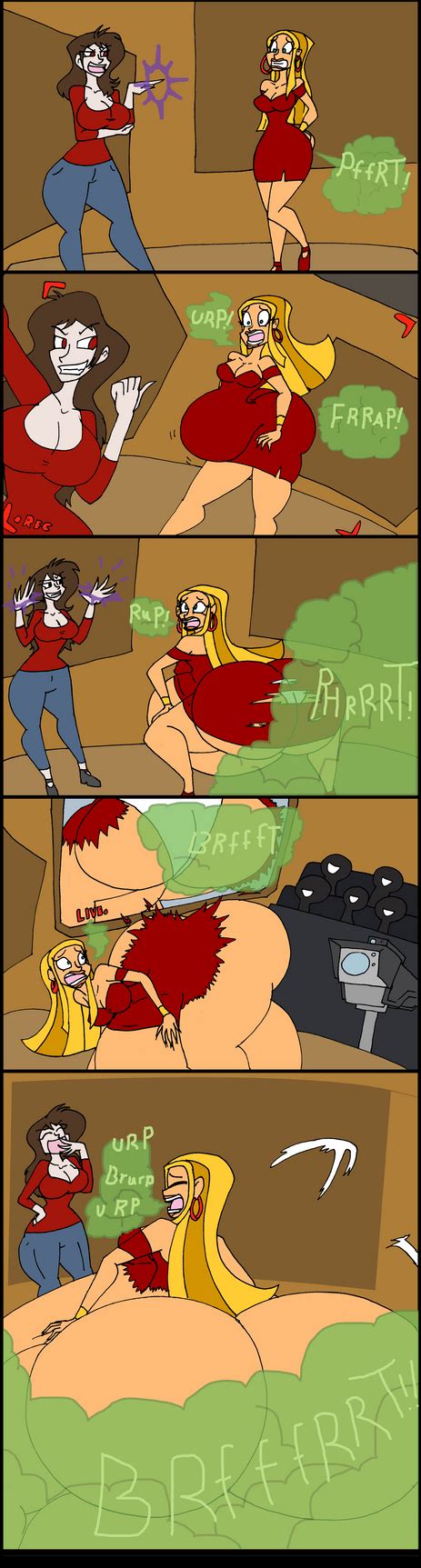 Rule 34 Ass Belly Belly Expansion Big Ass Big Belly Blaineley Tdi Blonde Female Blonde Hair