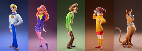 The Scooby Gang Scooby Doo Finished Projects Blender Artists Community