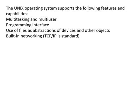Structure Of Unix Operating Systempptx