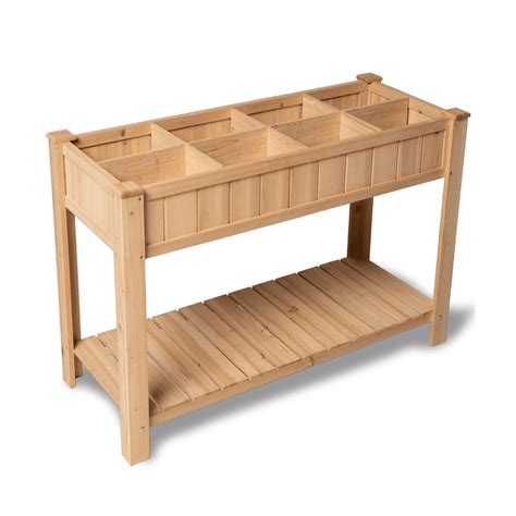 Gardeners Supply Company Milton Partition Planter 8 Compartment Herb