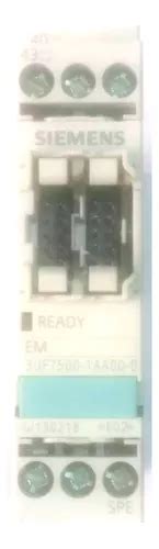 Rele 3uf7500 1aa00 0 Modulo Falha Terra Simocode Pro Siemens
