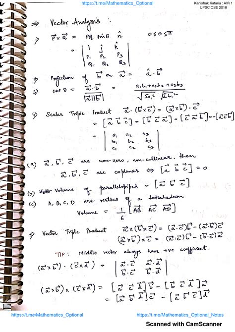 SOLUTION Vector Analysis Studypool