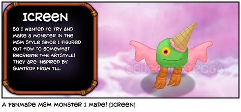 A Fanmade Msm Monster I Made Icreen Comic Studio