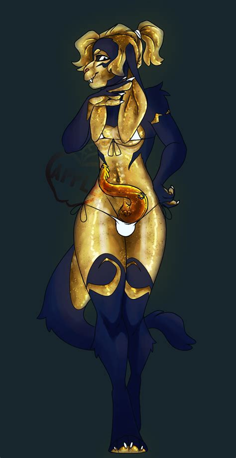 Rule 34 Anthro Bikini Clothing Genital Piercing Genitals Girly