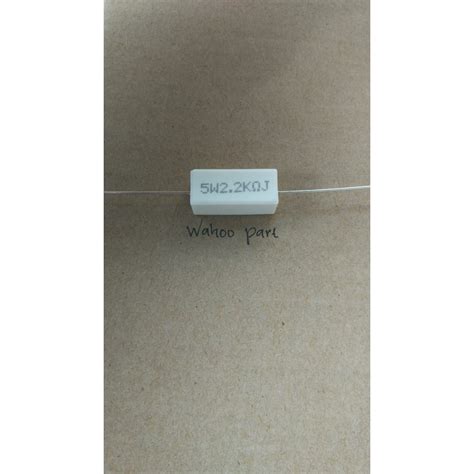 Jual Resistor 2k2 Taiwan 5 Watt Shopee Indonesia